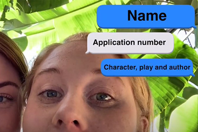 NIDA's first round of acting auditions go online – The National Institute of Dramatic Art (NIDA)