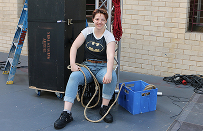 Grace has her eye on the circus – The National Institute of Dramatic ...