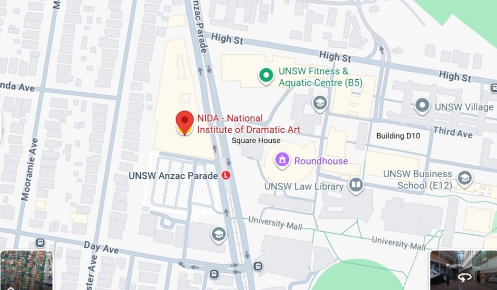 Getting to NIDA – The National Institute of Dramatic Art (NIDA)